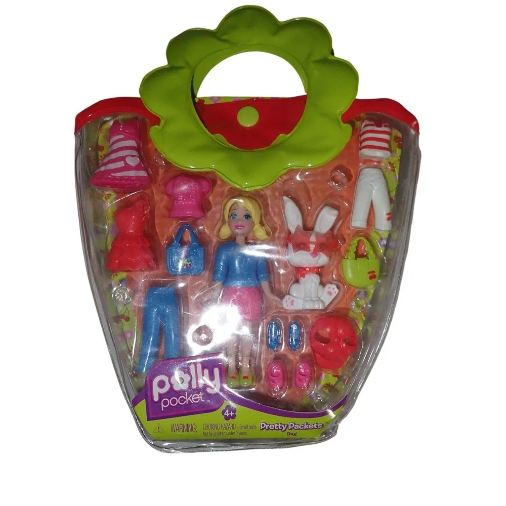 polly pocket | Toys | Polly Pocket Pretty Packets Shani Bag Doll Set ...